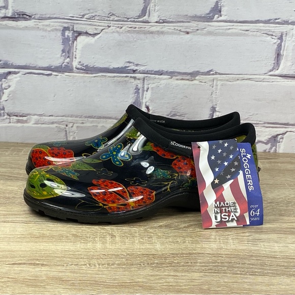 Sloggers | Shoes | New Sloggers Floral Waterproof Garden Clogs | Poshmark